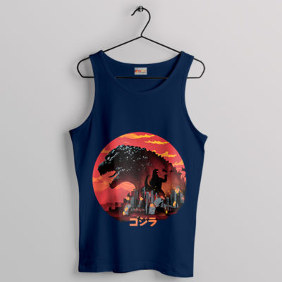 Mothra Godzilla Japanese Art Tank Top