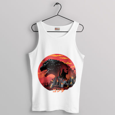 Mothra Godzilla Japanese Art Tank Top