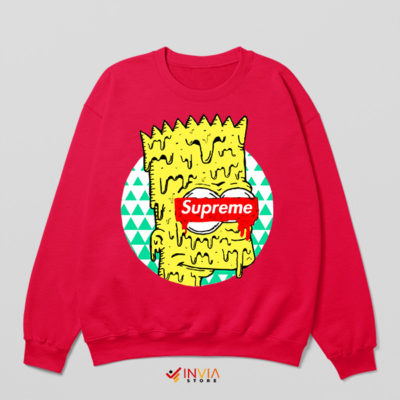Funny Trippy Bart After Dark Sweatshirt