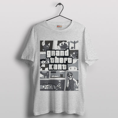 Speed Mario Kart Grand Theft Auto T-Shirt