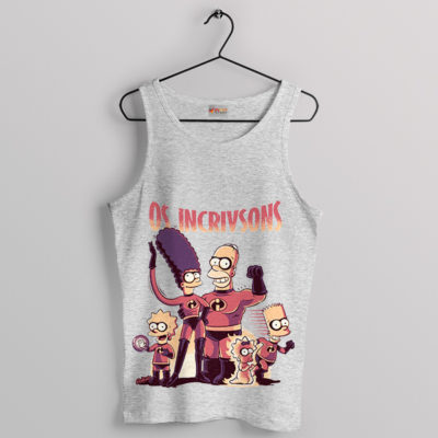 Meme Family Simpsons Incredibles Tank Top